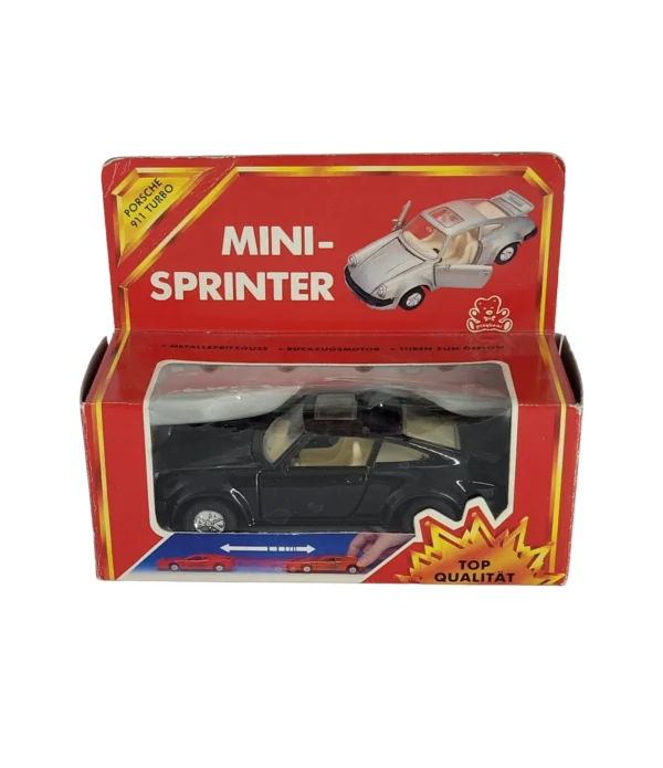 Modellauto Porsche 911 Turbo Mini-Sprinter Playbear | Nostalgie Magie ...